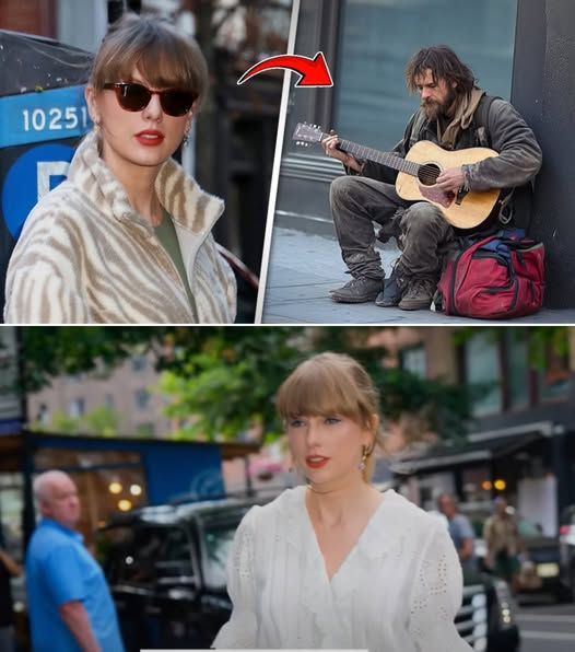 Taylor Swift Hears a Homeless Man Playing Guitar – What Happened Next ...