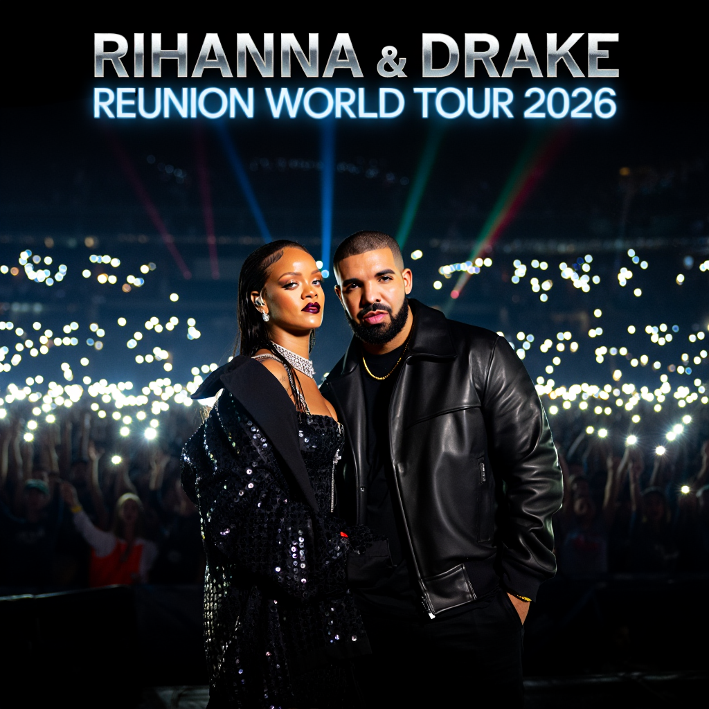 The Rihanna & Drake World Tour 2026 in UK is set to hit 14 cities ...