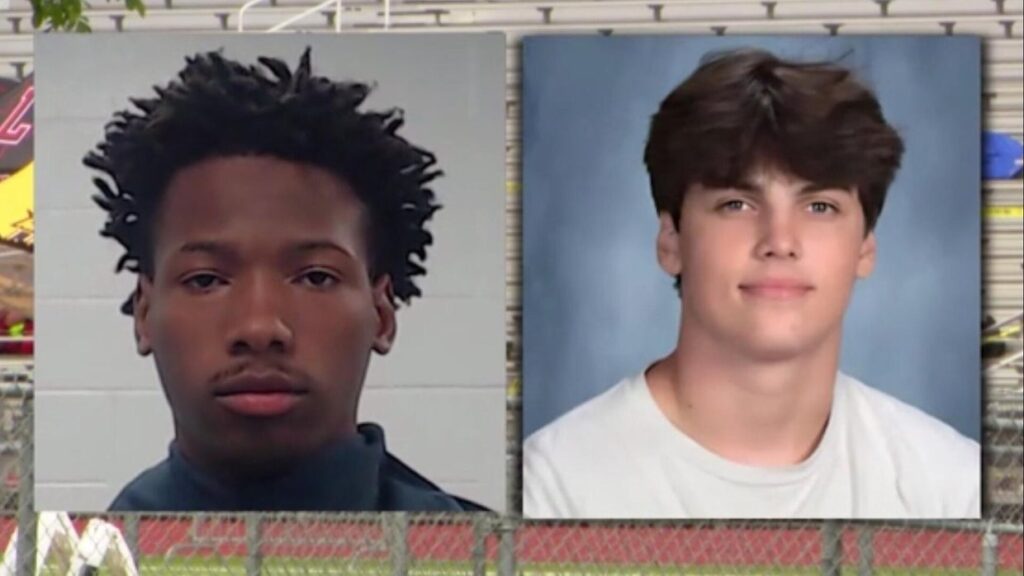 HE LOOKED DOWN…: Several students testified that Austin Metcalf ...